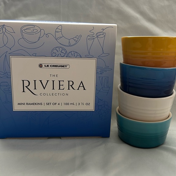 Le Creuset | Kitchen | Le Creuset Riviera Collection Mini Ramekins Set ...